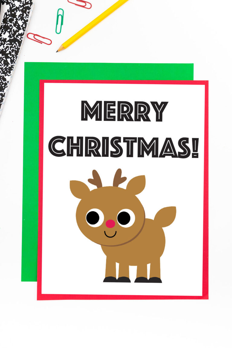 Merry Christmas Printable Signs – Mary Martha Mama