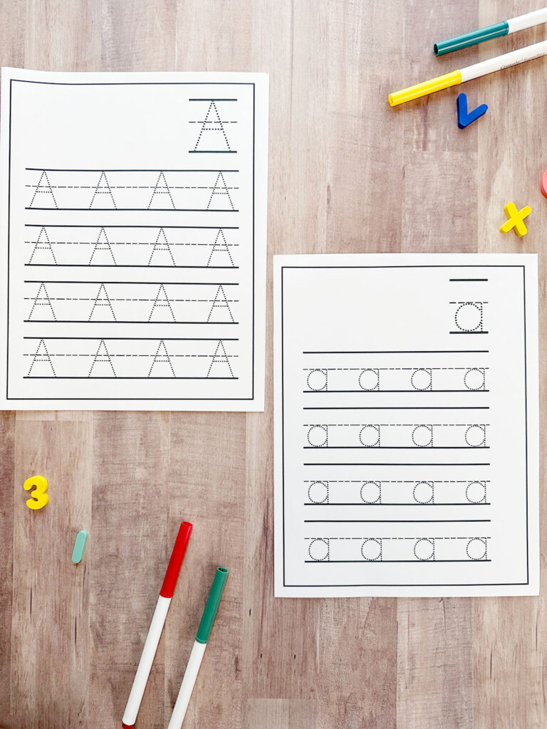 Letter A Printable | Free PDFs and Worksheets – Mary Martha Mama