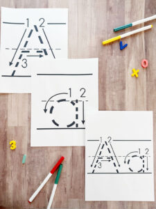 Letter A Printable | Free PDFs and Worksheets – Mary Martha Mama