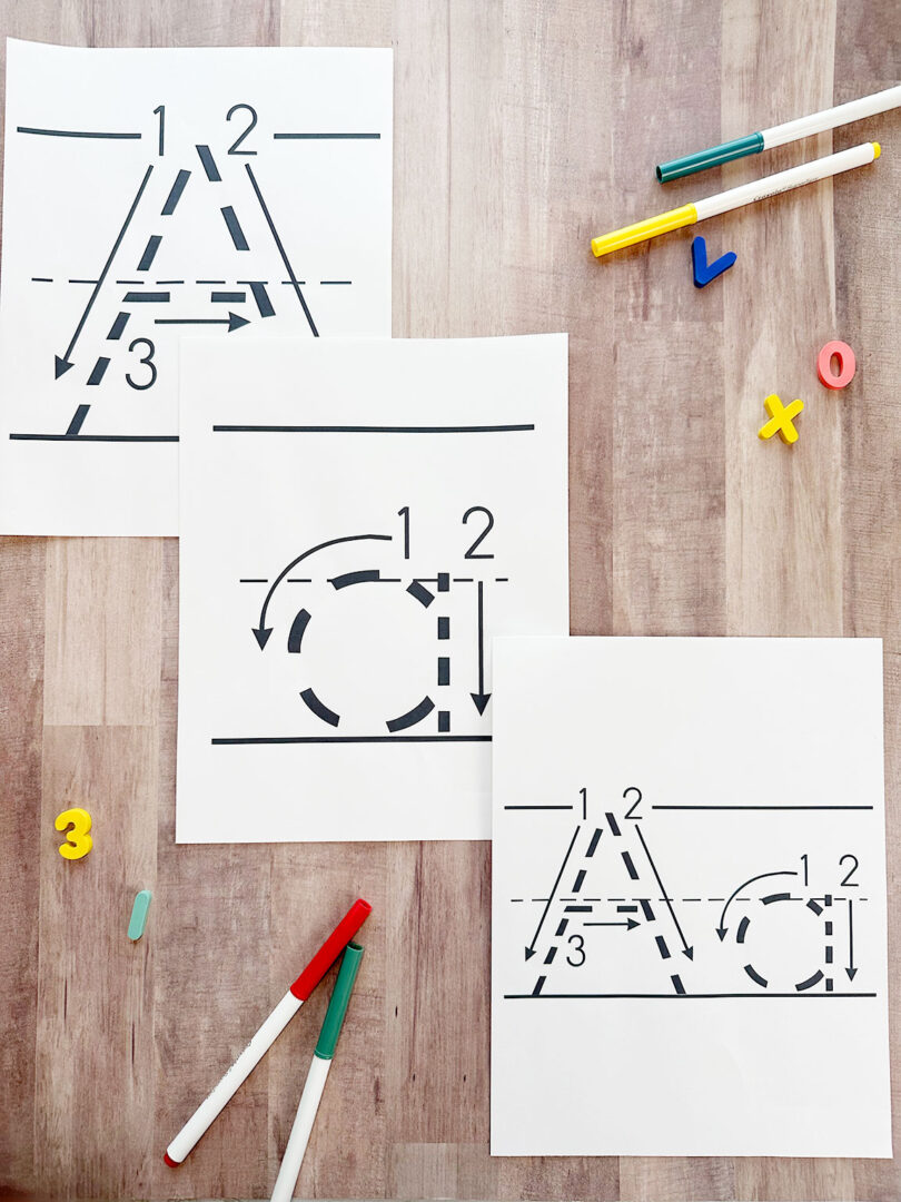 Letter A Printable | Free PDFs and Worksheets – Mary Martha Mama