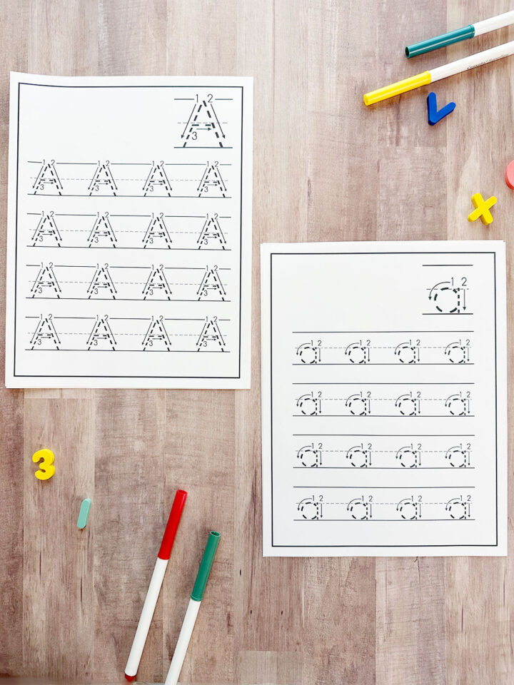 Letter A Printable | Free PDFs and Worksheets – Mary Martha Mama