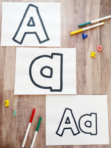 Letter A Printable | Free PDFs and Worksheets – Mary Martha Mama