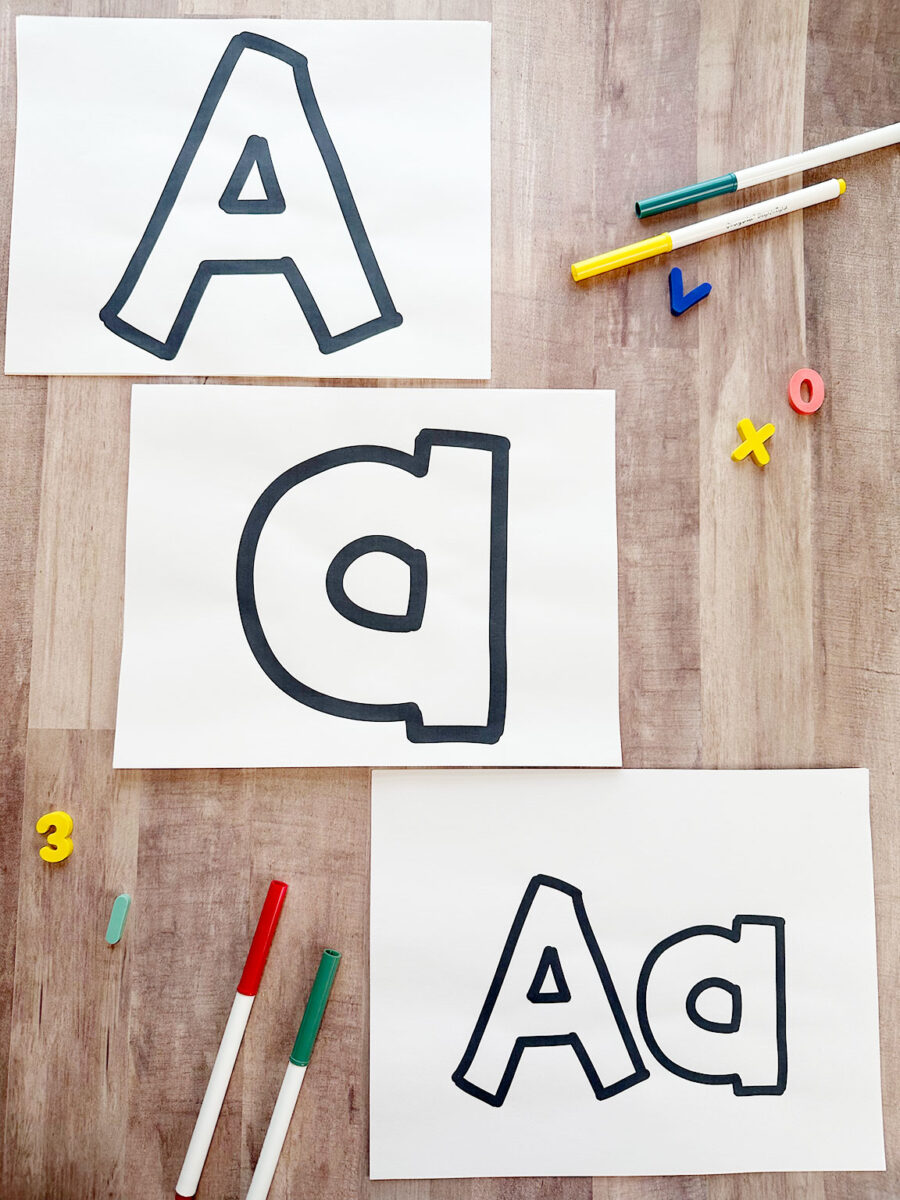 Letter A Printable | Free PDFs and Worksheets – Mary Martha Mama