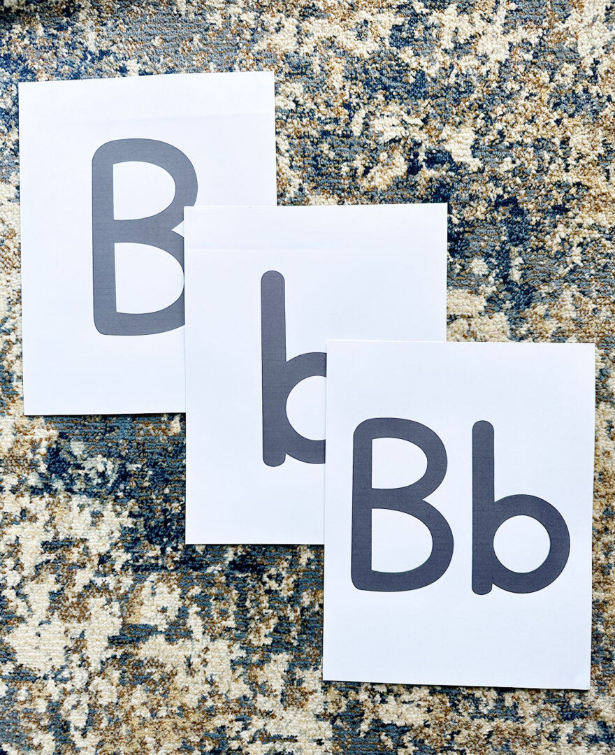 Letter B Printable | Free PDFs and Worksheets – Mary Martha Mama