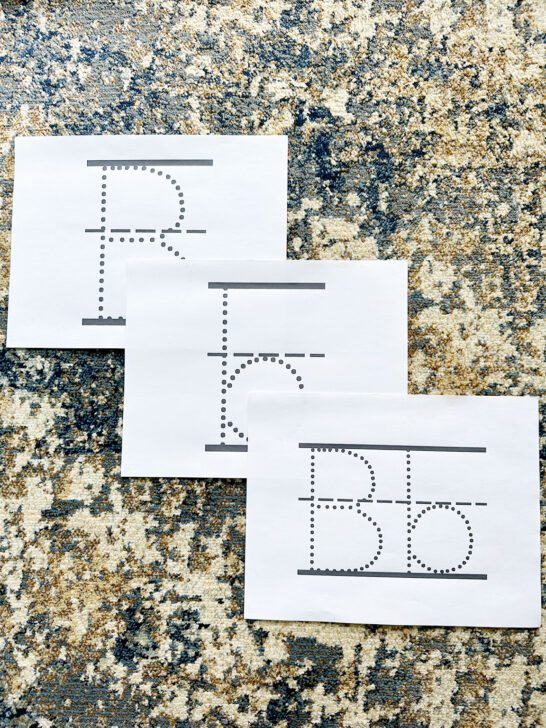 Letter B Printable | Free PDFs and Worksheets – Mary Martha Mama