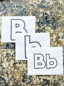 Letter B Printable | Free PDFs and Worksheets – Mary Martha Mama