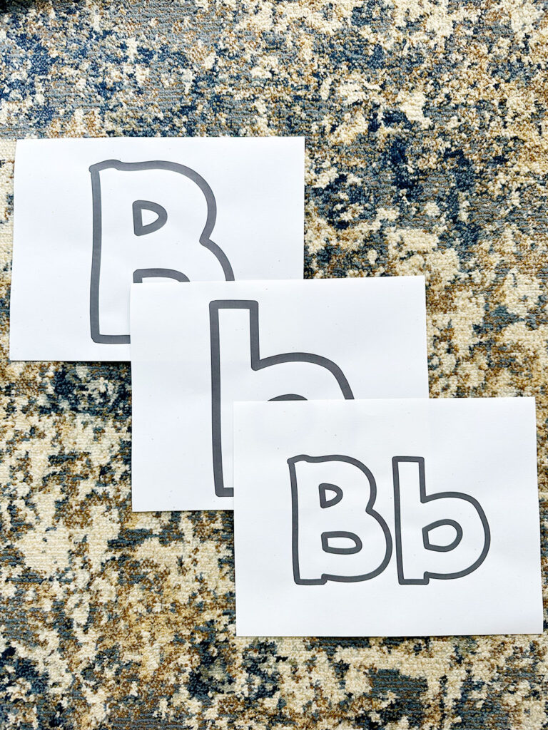 Letter B Printable | Free PDFs and Worksheets – Mary Martha Mama