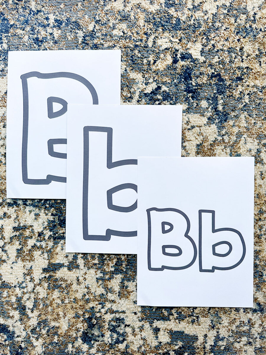 Letter B Printable | Free PDFs and Worksheets – Mary Martha Mama