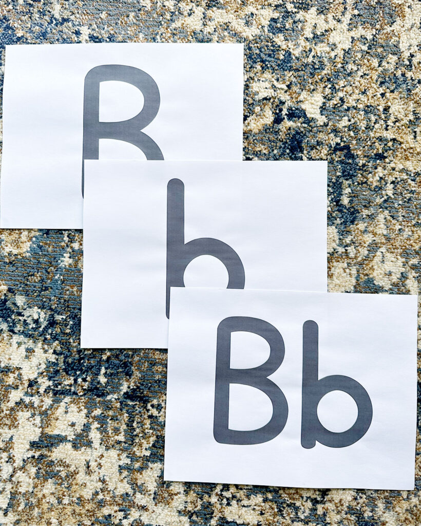 Letter B Printable | Free PDFs and Worksheets – Mary Martha Mama