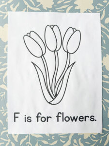 Letter F Printable | Free PDFs and Worksheets – Mary Martha Mama