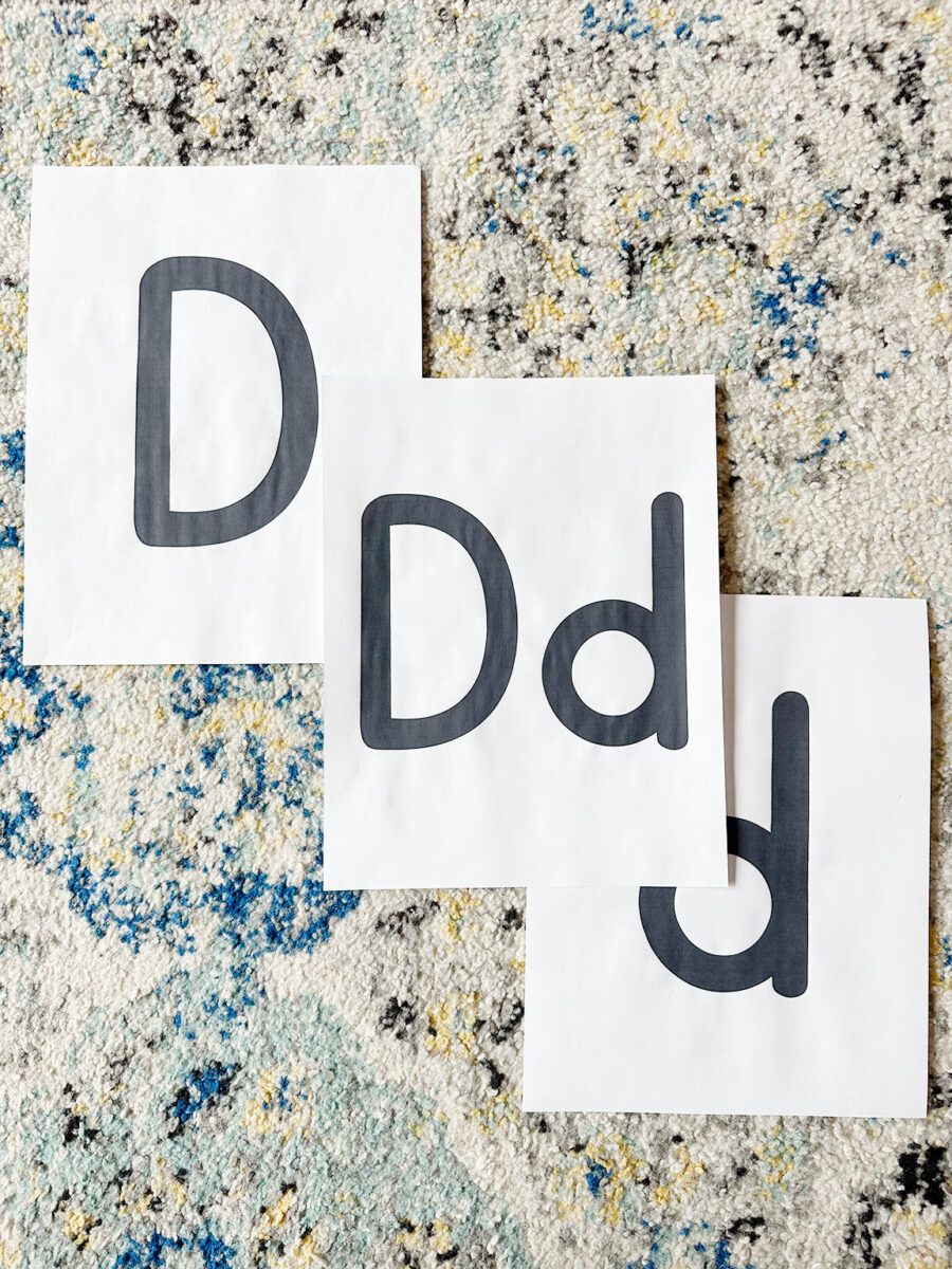 Letter D Printable | Free PDFs and Worksheets – Mary Martha Mama