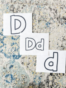 Letter D Printable | Free PDFs and Worksheets – Mary Martha Mama