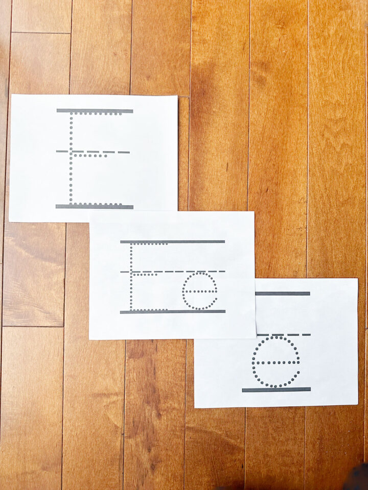 Letter E Printable | Free PDFs and Worksheets – Mary Martha Mama