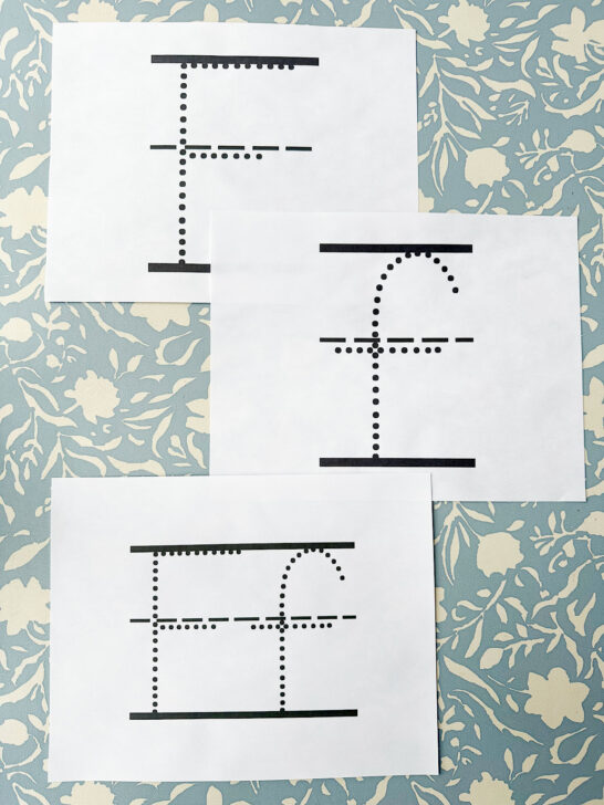 Letter F Printable | Free PDFs and Worksheets – Mary Martha Mama