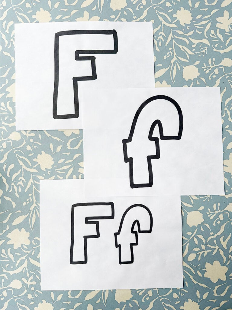 Letter F Printable | Free PDFs and Worksheets – Mary Martha Mama