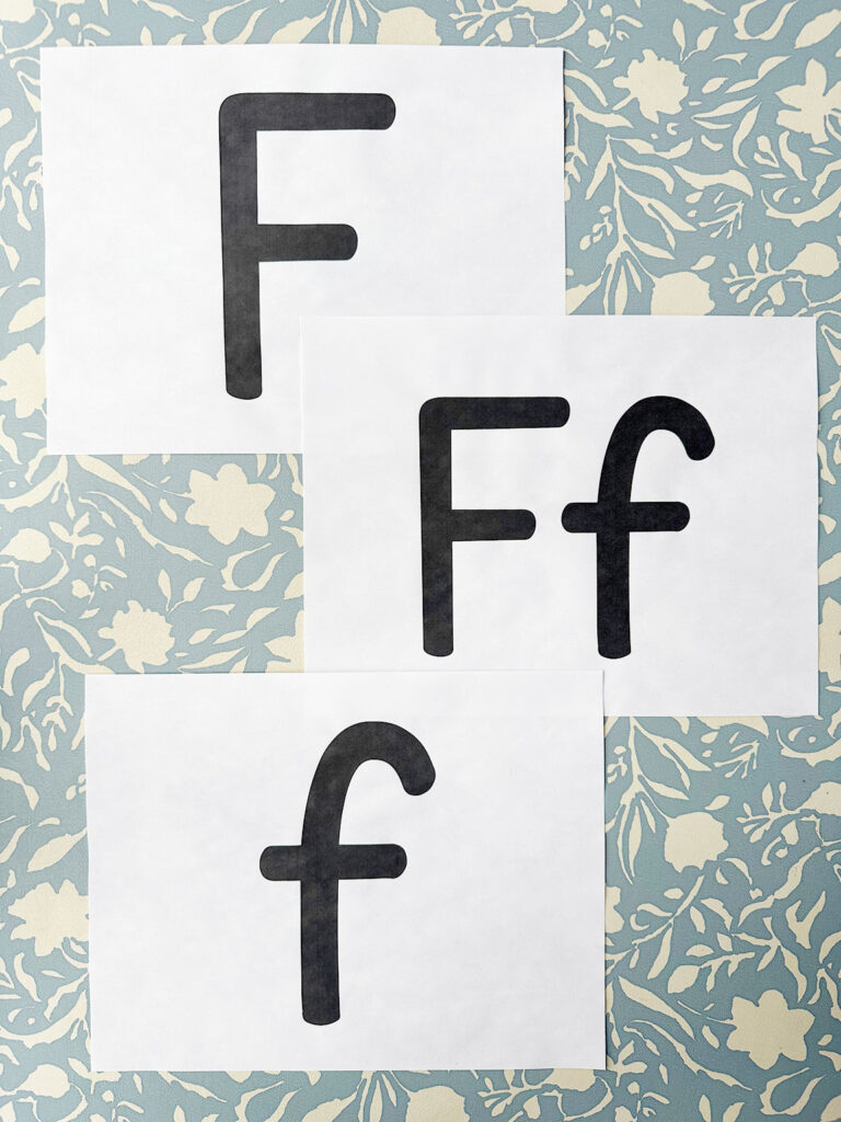 Letter F Printable | Free PDFs and Worksheets – Mary Martha Mama