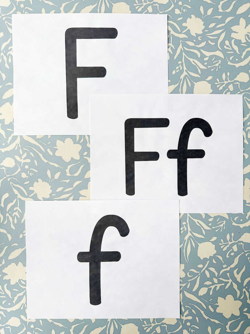 Letter F Printable | Free PDFs and Worksheets – Mary Martha Mama