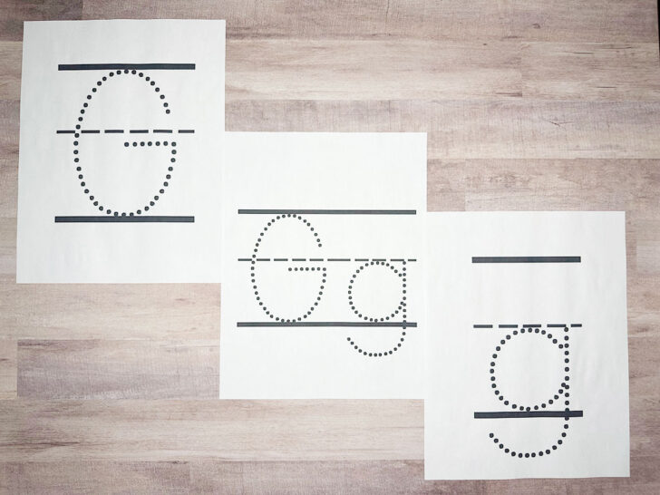 Letter G Printable | Free PDFs and Worksheets – Mary Martha Mama