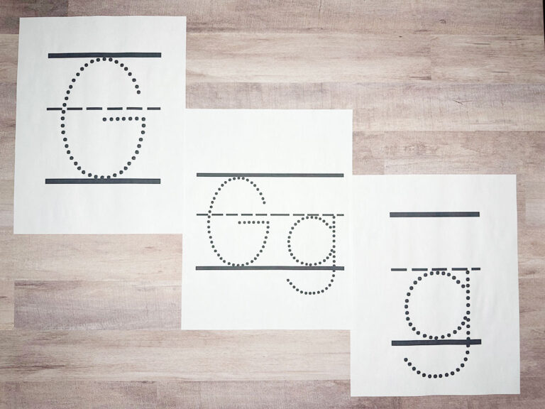 Letter G Printable | Free PDFs and Worksheets – Mary Martha Mama