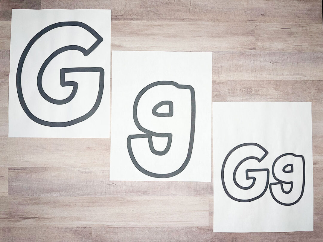 Letter G Printable | Free PDFs and Worksheets – Mary Martha Mama