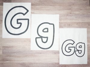 Letter G Printable | Free PDFs and Worksheets – Mary Martha Mama