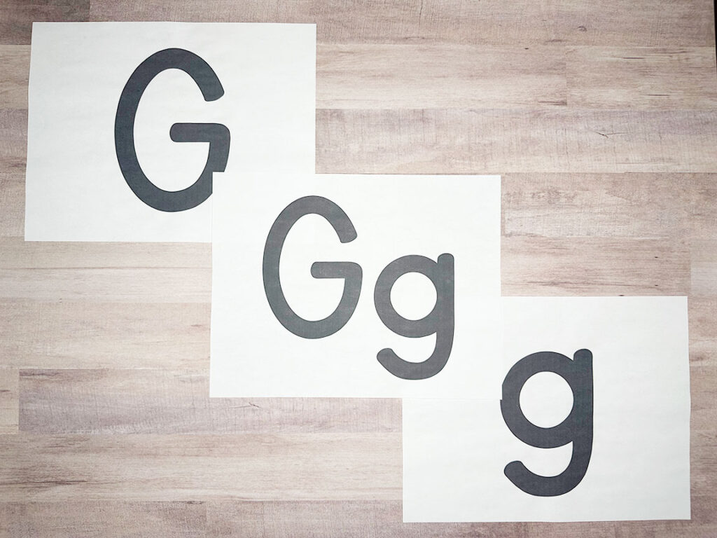 Letter G Printable | Free PDFs and Worksheets – Mary Martha Mama