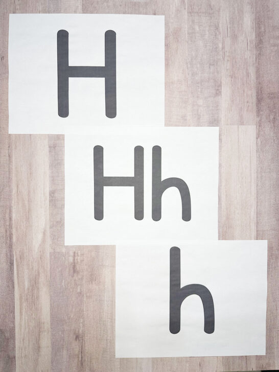 Letter H Printable | Free PDFs and Worksheets – Mary Martha Mama