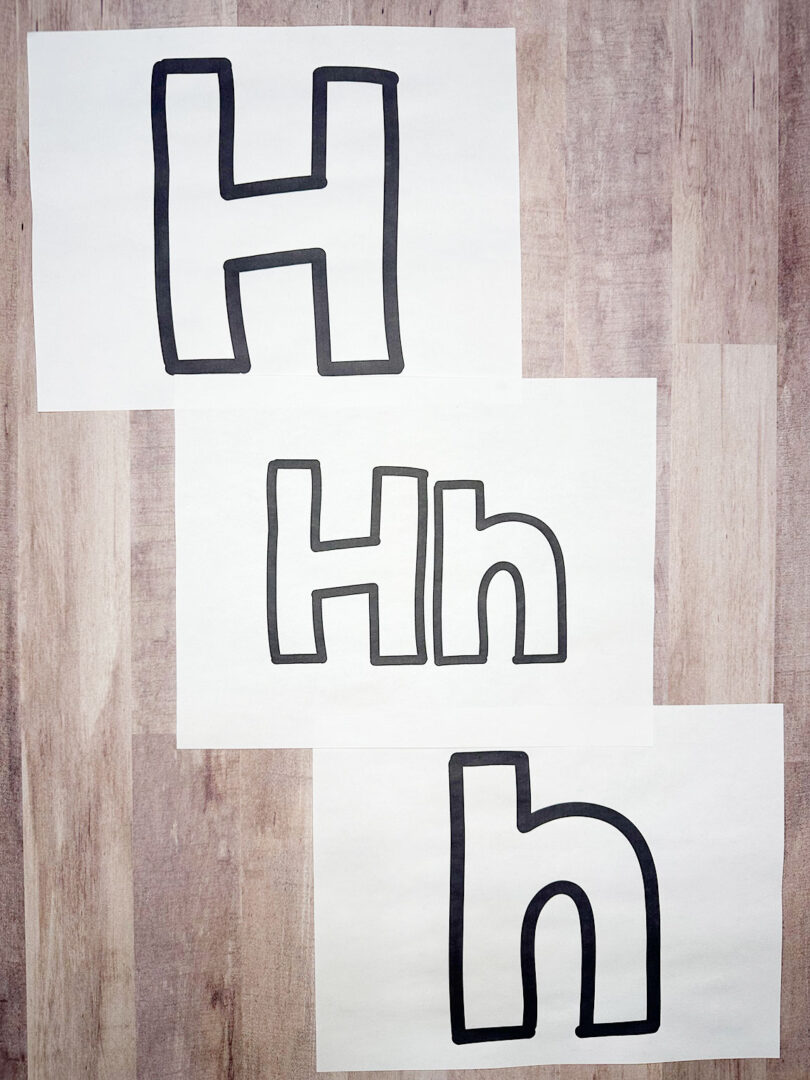 Letter H Printable | Free PDFs and Worksheets – Mary Martha Mama