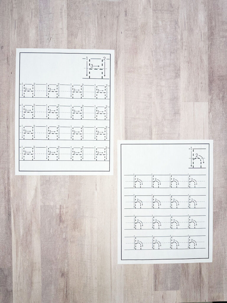 Letter H Printable | Free PDFs and Worksheets – Mary Martha Mama