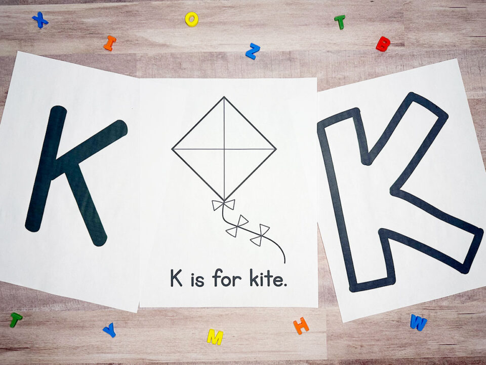 Letter K Printable | Free PDFs + Worksheets – Mary Martha Mama
