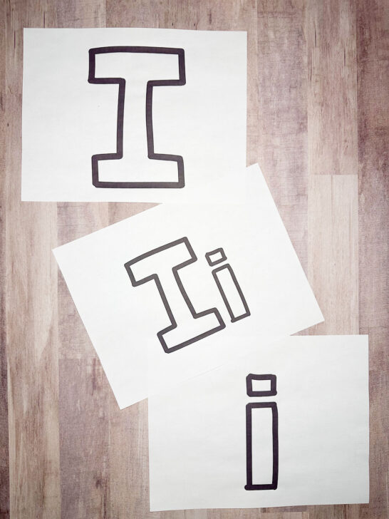Letter I Printable | Free PDFs + Worksheets – Mary Martha Mama