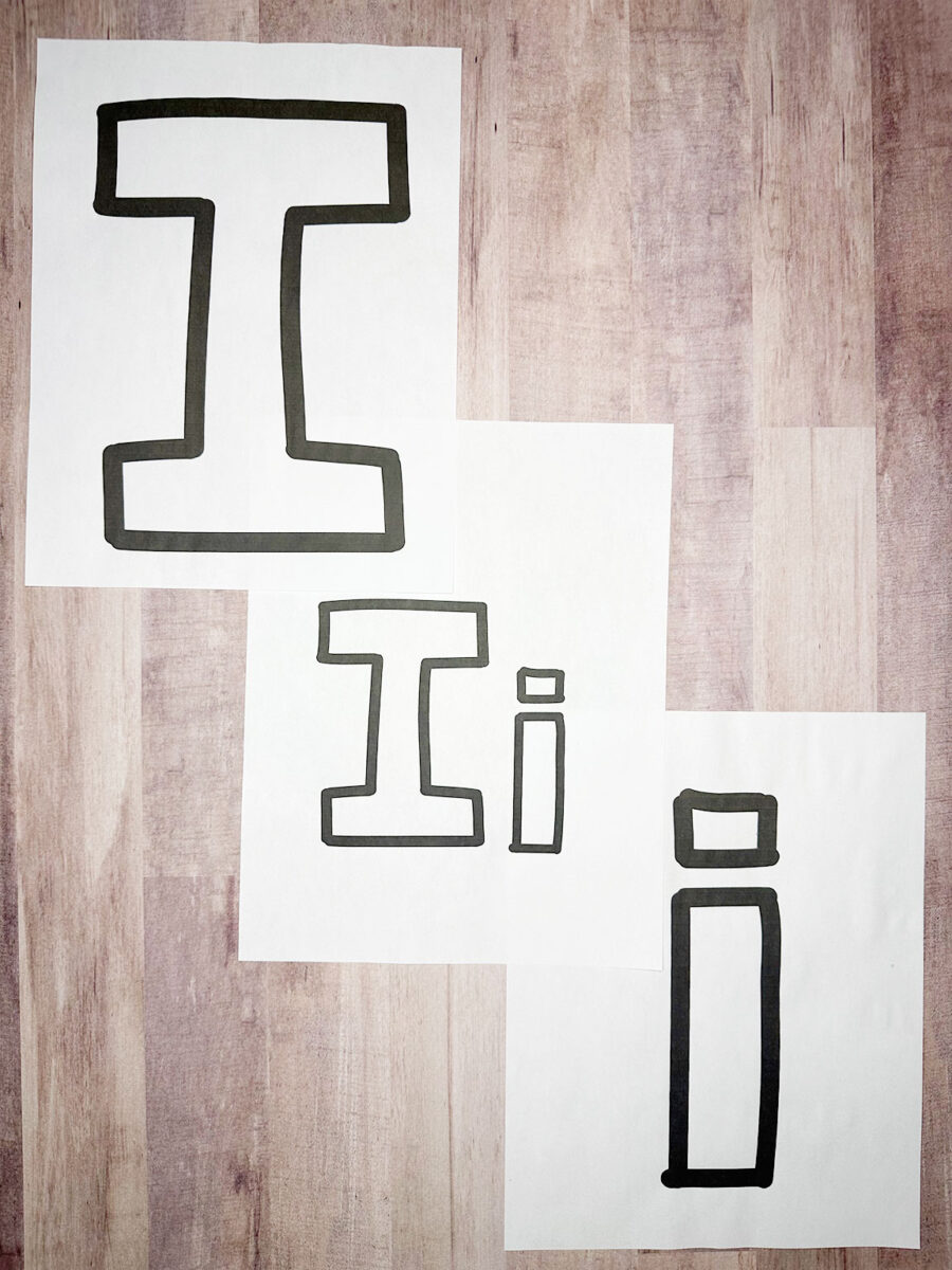 Letter I Printable | Free PDFs + Worksheets – Mary Martha Mama