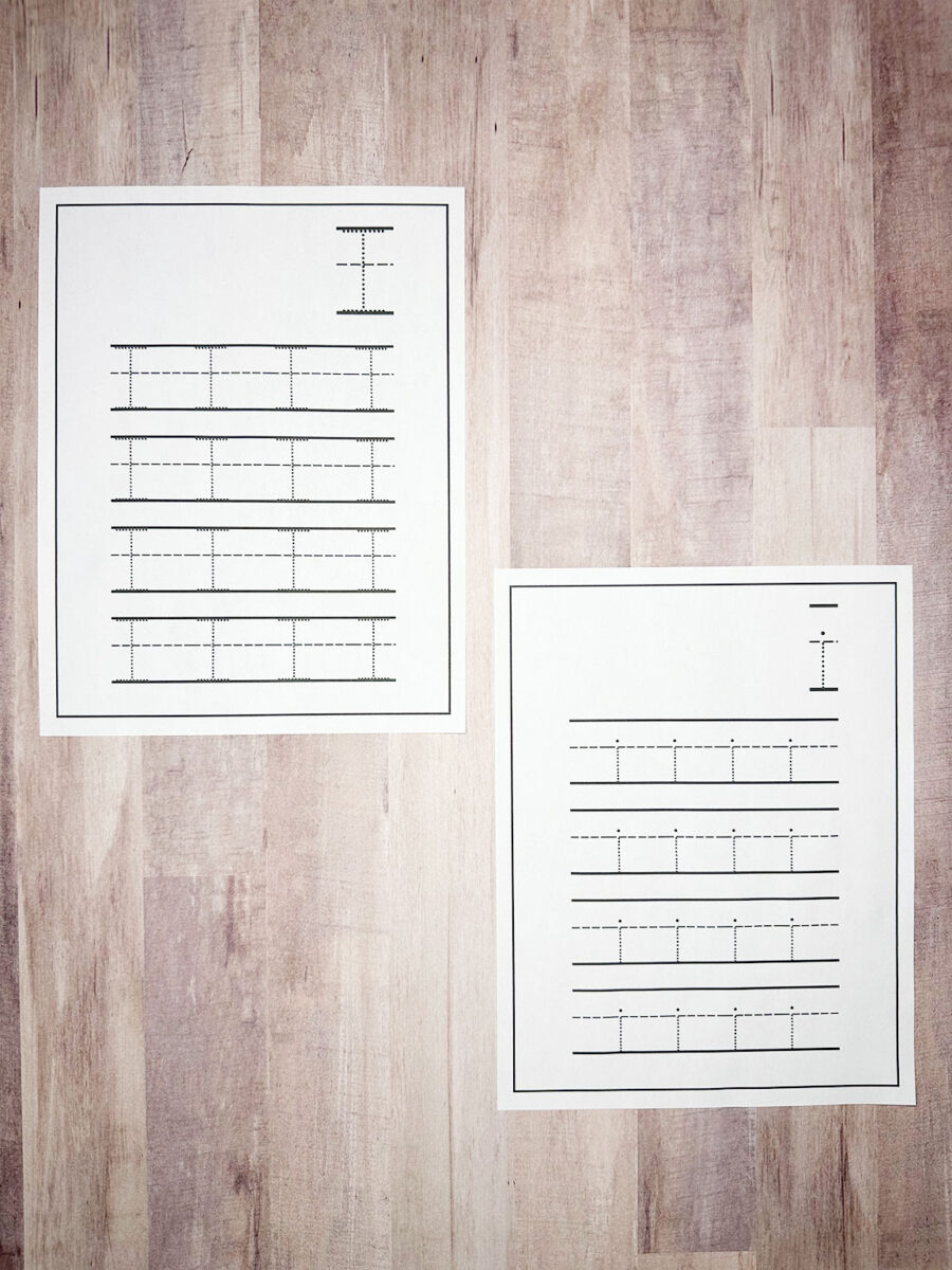 Letter I Printable | Free PDFs + Worksheets – Mary Martha Mama