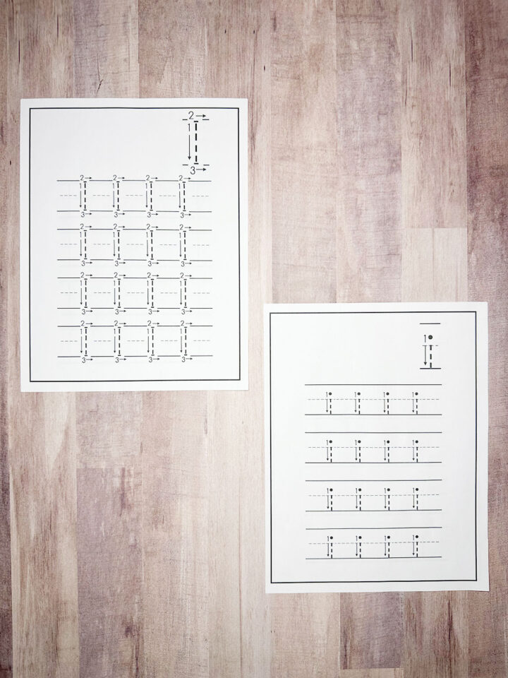 Letter I Printable | Free PDFs + Worksheets – Mary Martha Mama