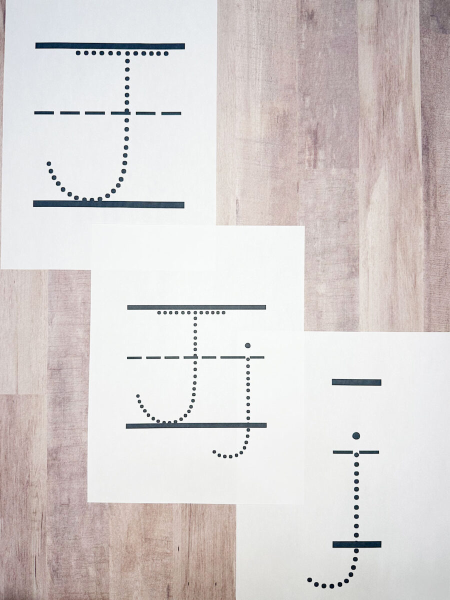 Letter J Printable | Free PDFs + Worksheets – Mary Martha Mama