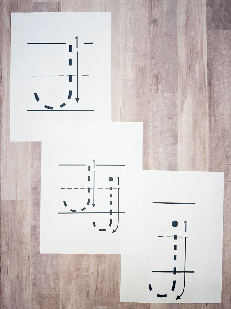 Letter J Printable | Free PDFs + Worksheets – Mary Martha Mama
