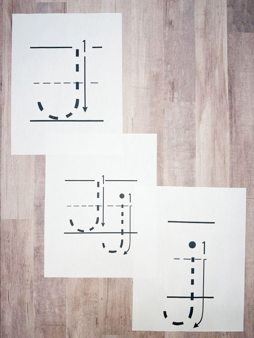 Letter J Printable | Free PDFs + Worksheets – Mary Martha Mama