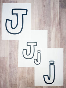 Letter J Printable | Free PDFs + Worksheets – Mary Martha Mama