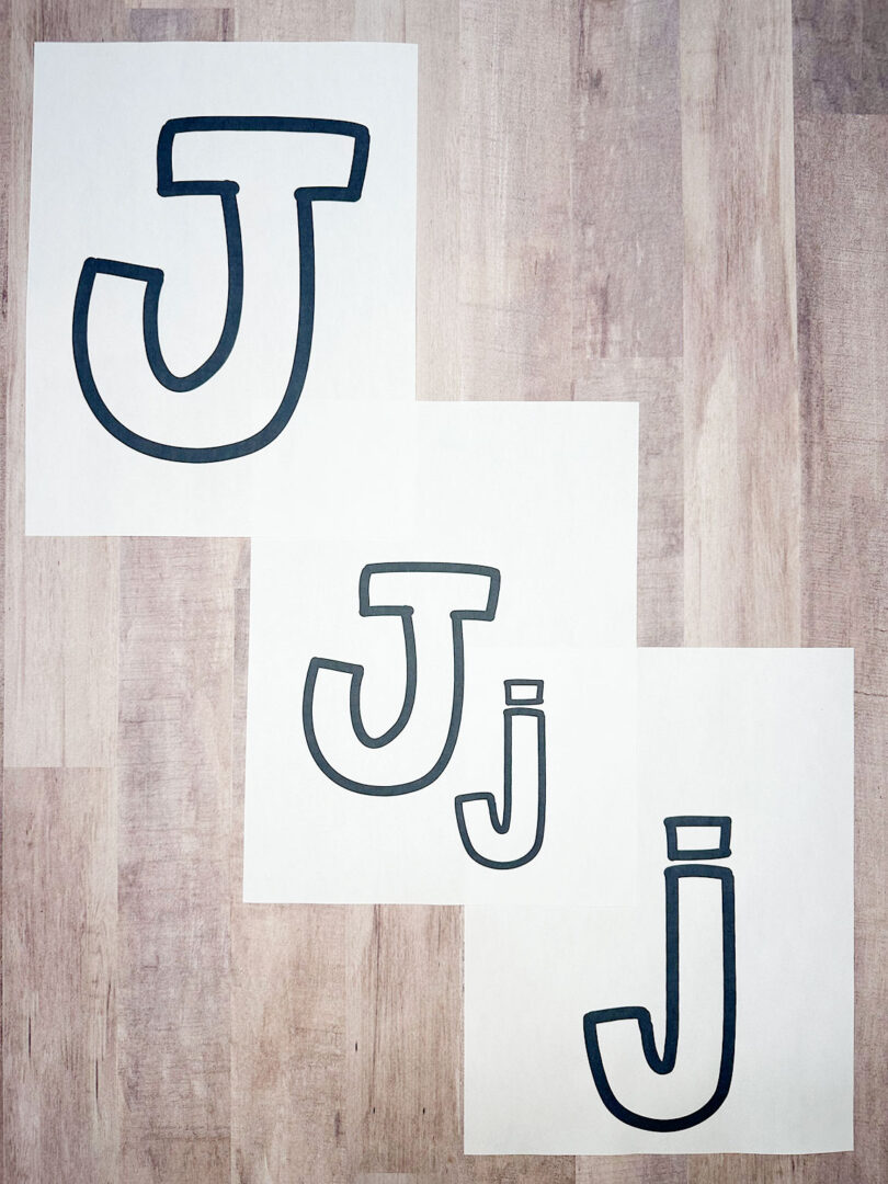 Letter J Printable | Free PDFs + Worksheets – Mary Martha Mama