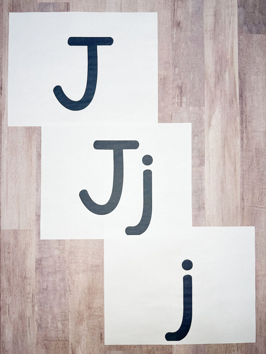 Letter J Printable | Free PDFs + Worksheets – Mary Martha Mama