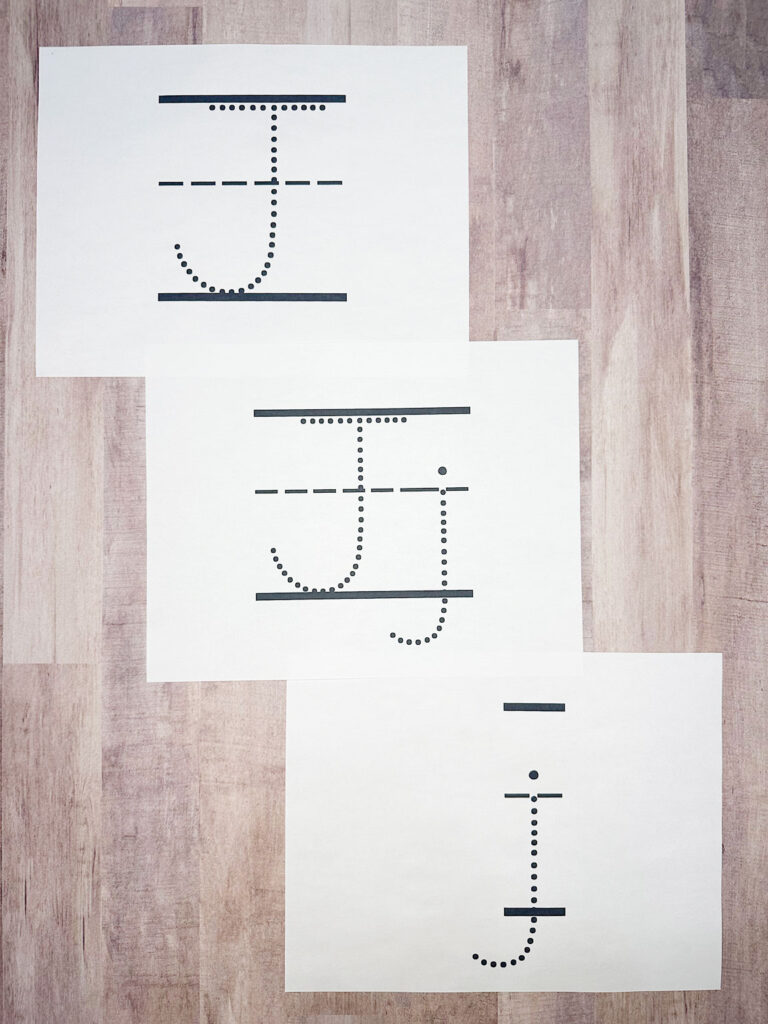 Letter J Printable | Free PDFs + Worksheets – Mary Martha Mama