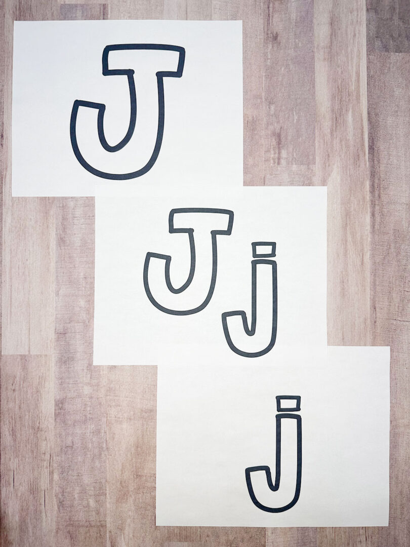 Letter J Printable | Free PDFs + Worksheets – Mary Martha Mama